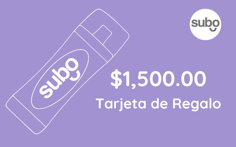 Subo Gift Card – suboproducts.mx